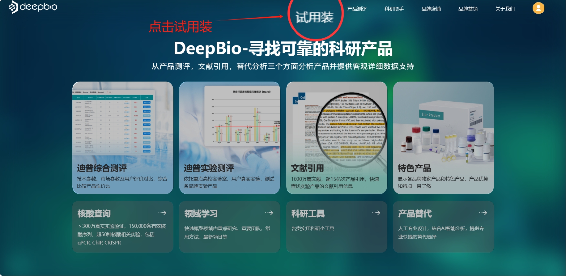 试用装申请破5000啦！ - DeepBio